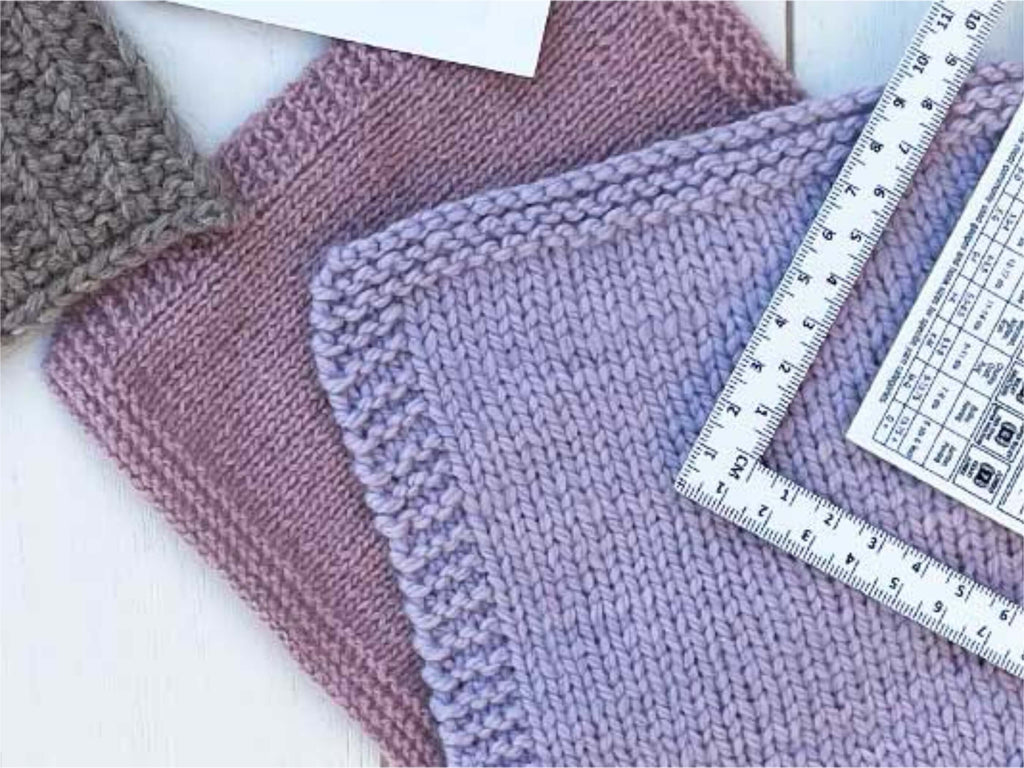Knit according to pattern instructions
