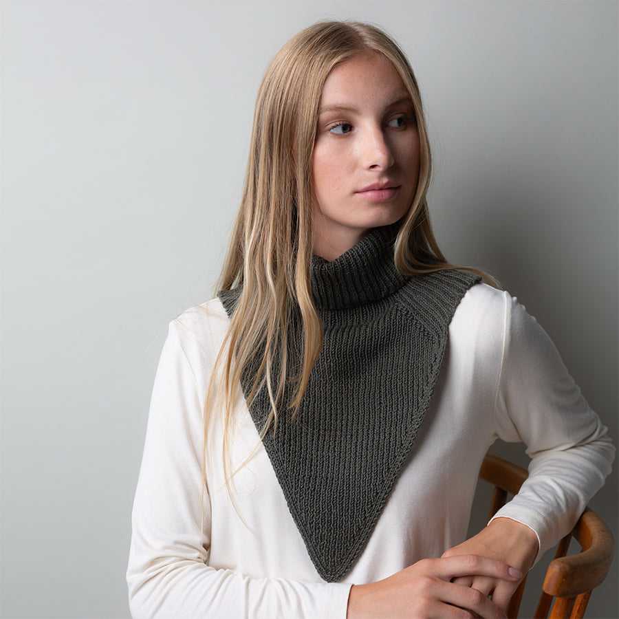 PATTERN Winter Whisper Cowl | Women’s Ribbed Neckwarmer | Pascuali
